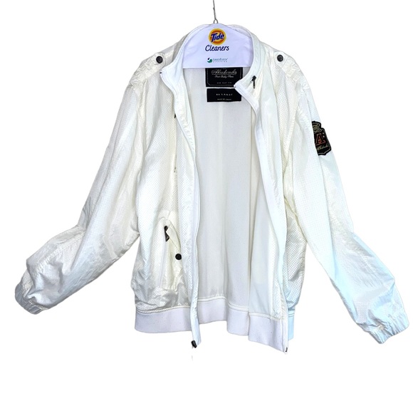 Akademiks | Jackets & Coats | Vintage Akademiks Cream Color Zip Up ...